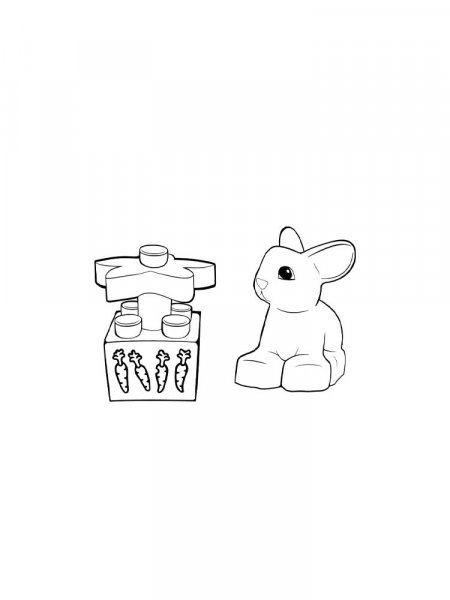 Lego Duplo coloring pages