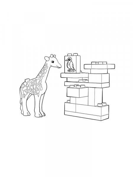 Lego Duplo coloring pages