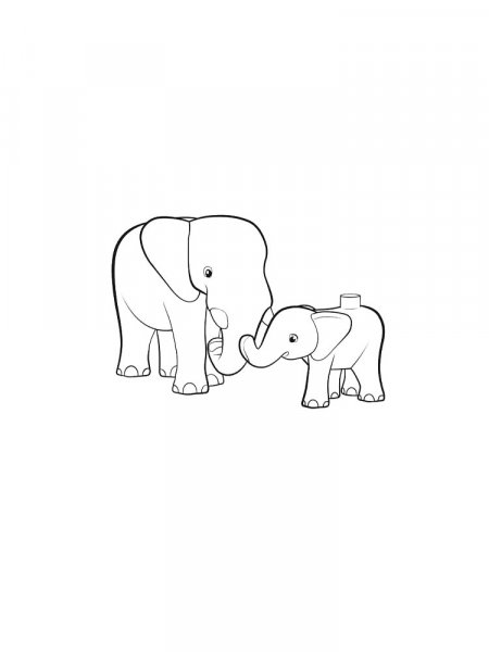 Lego Duplo coloring pages