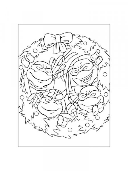 Teenage Mutant Ninja Turtles coloring pages
