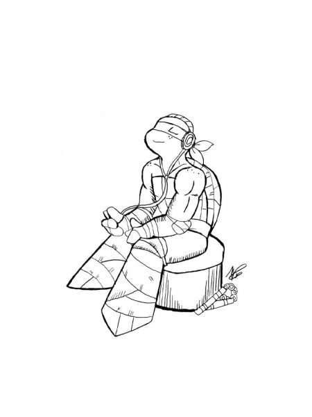 Teenage Mutant Ninja Turtles coloring pages