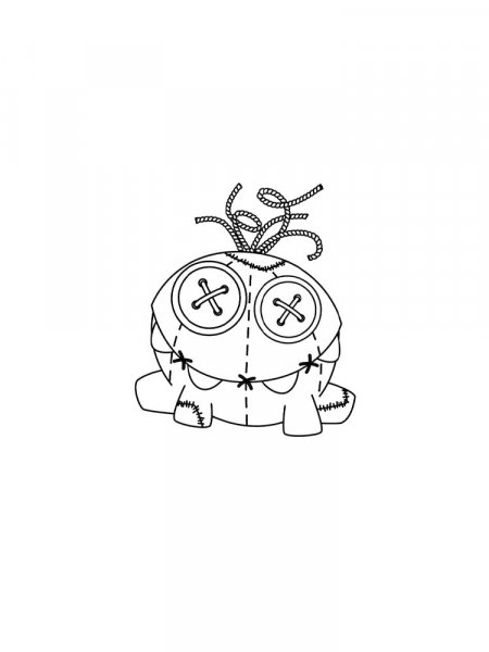 Om Nom coloring pages