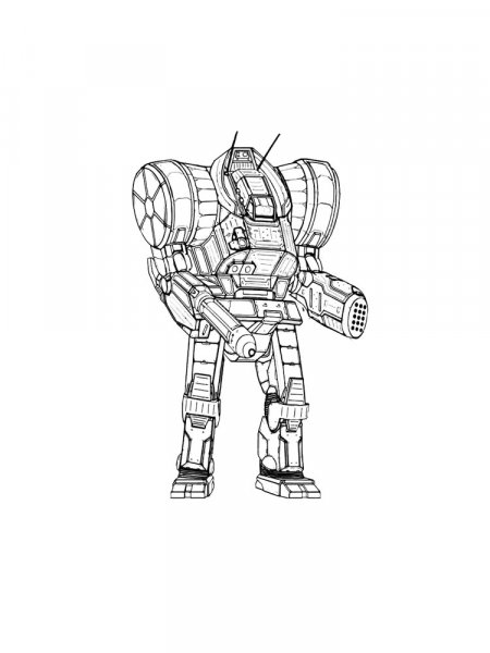 Real Steel coloring pages