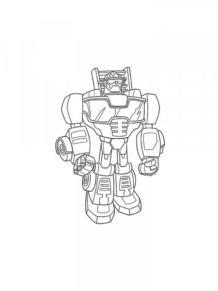 Rescue Bots coloring pages