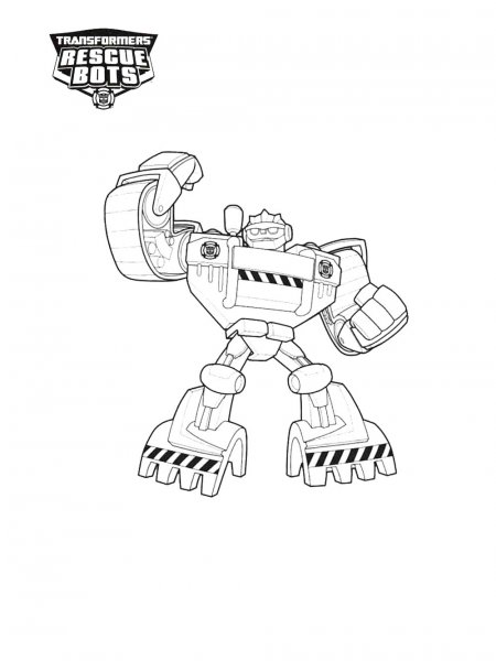 Rescue Bots coloring pages