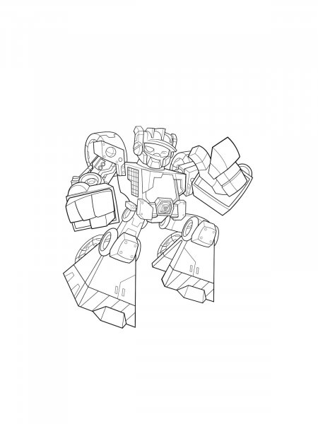 Rescue Bots coloring pages