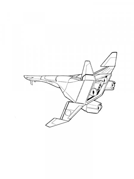 Starship coloring pages