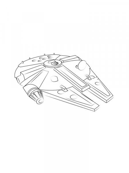 Starship coloring pages
