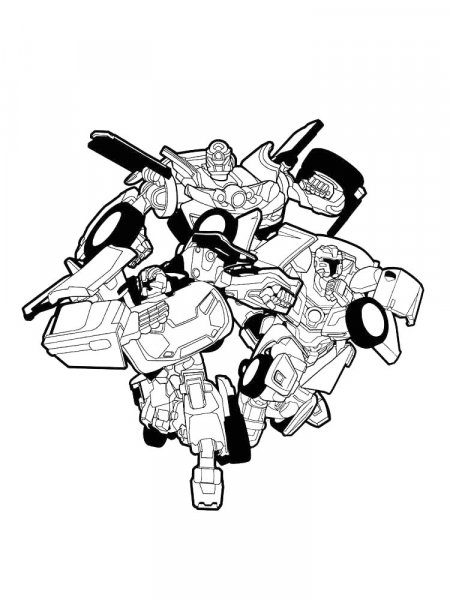 Tobot coloring pages