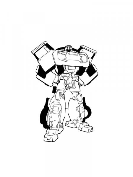 Tobot coloring pages