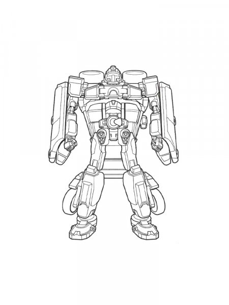 Tobot coloring pages