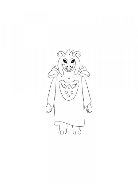 Undertale coloring pages