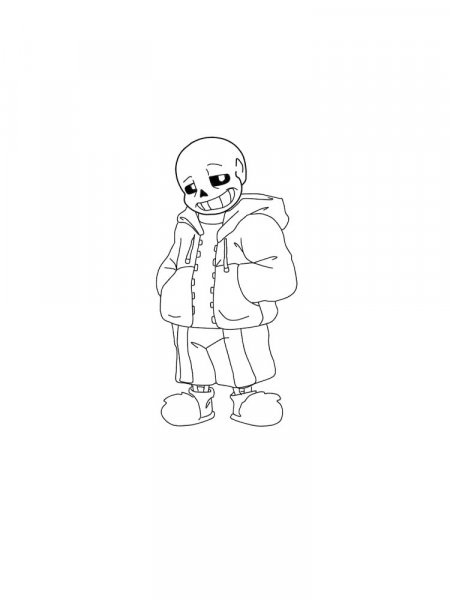 Undertale coloring pages