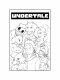Undertale coloring pages