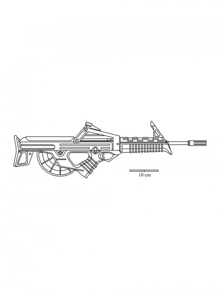 Weapons coloring pages