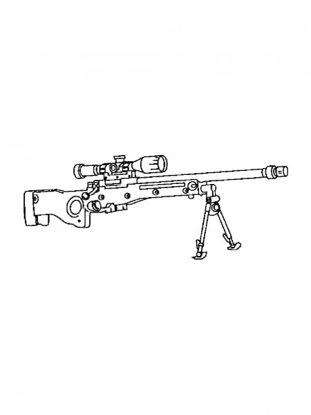 Weapons coloring pages