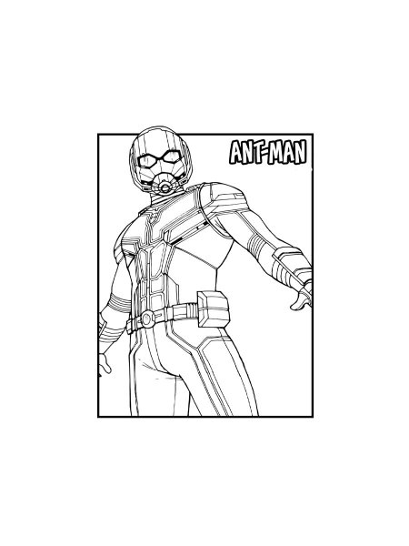 Ant Man coloring pages