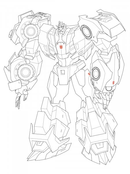 Autobot coloring pages