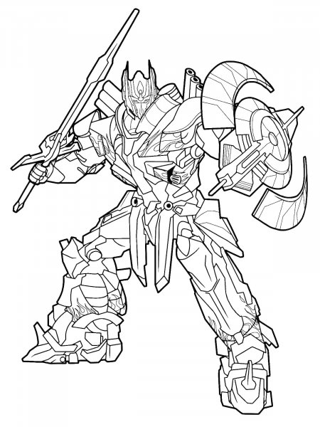 Autobot coloring pages