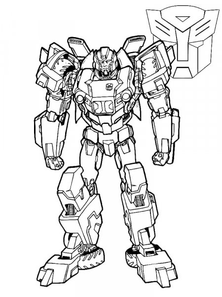Autobot coloring pages