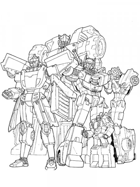 Autobot coloring pages