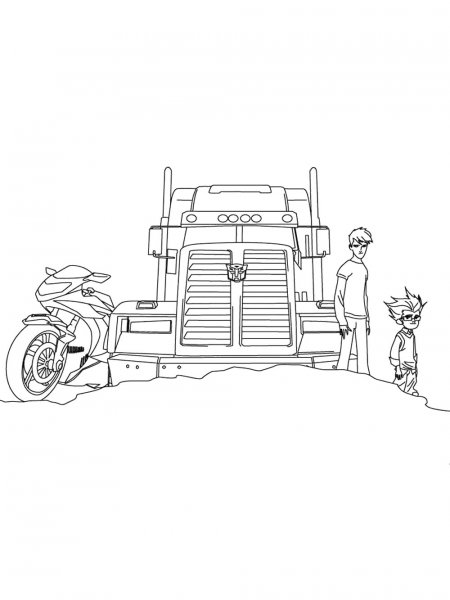Autobot coloring pages