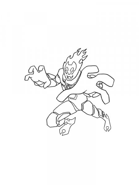 Ben 10 coloring pages