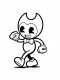Bendy and the ink machine coloring pages