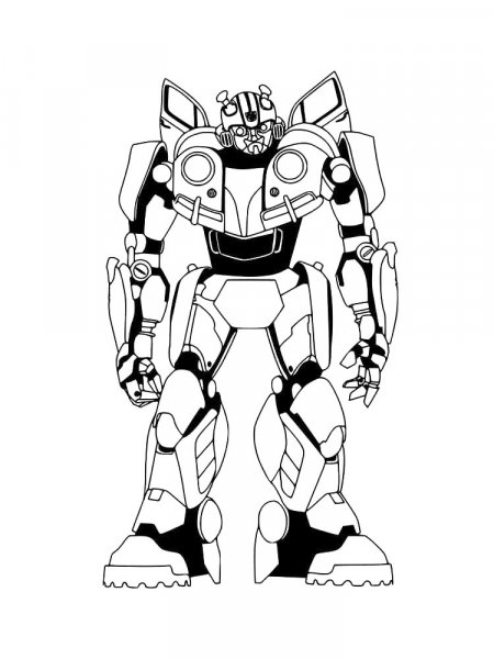 Bumblebee coloring pages