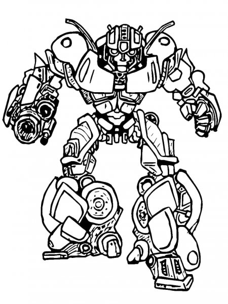 Bumblebee coloring pages