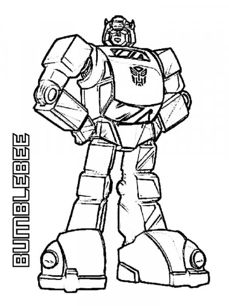 Bumblebee coloring pages