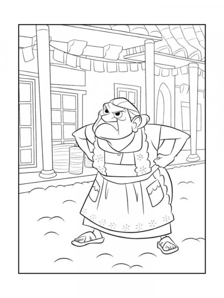 Coco coloring pages
