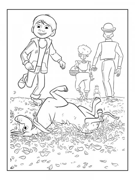 Coco coloring pages
