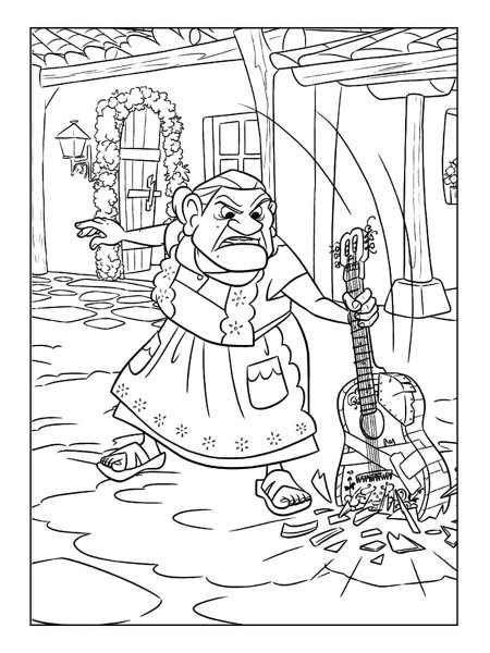 Coco coloring pages