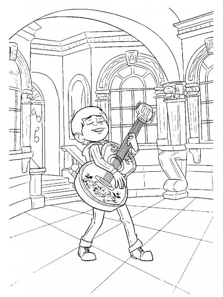 Coco coloring pages