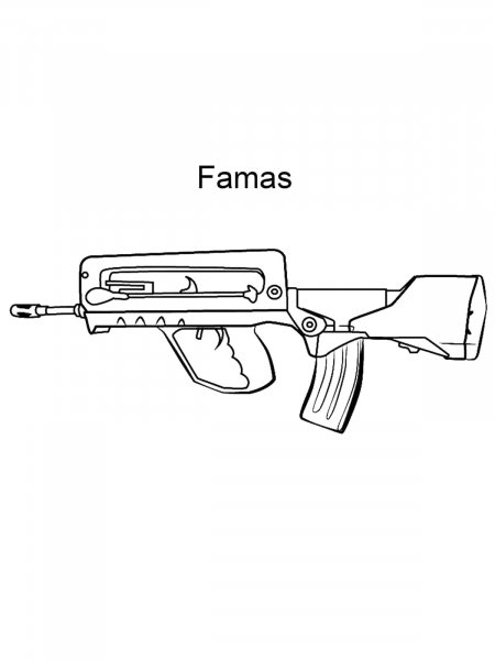 CS GO coloring pages