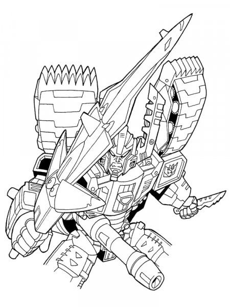 Decepticon coloring pages