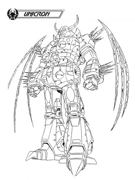 Decepticon coloring pages