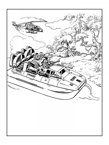 Gi Joe coloring pages