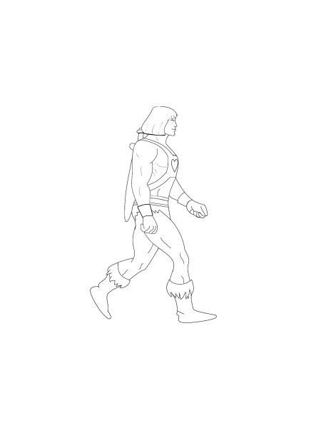 He Man coloring pages