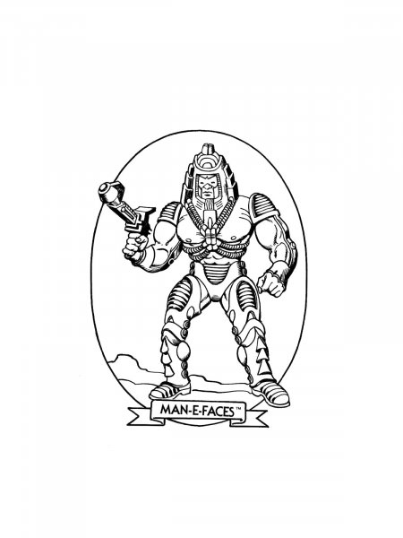 He Man coloring pages
