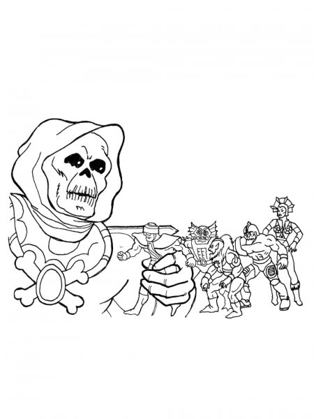 He Man coloring pages