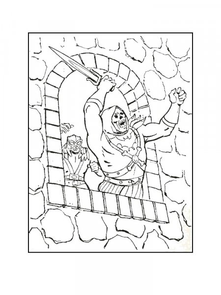 He Man coloring pages