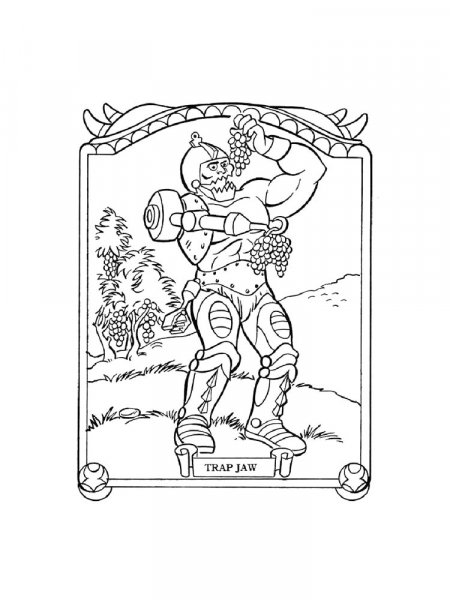 He Man coloring pages
