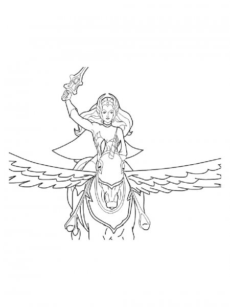 He Man coloring pages