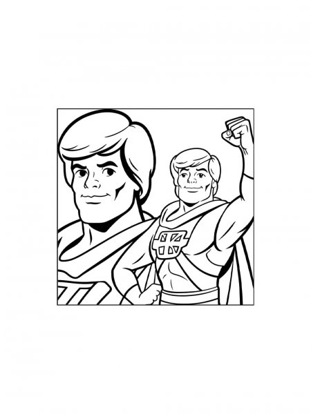 He Man coloring pages