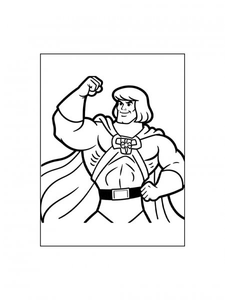 He Man coloring pages