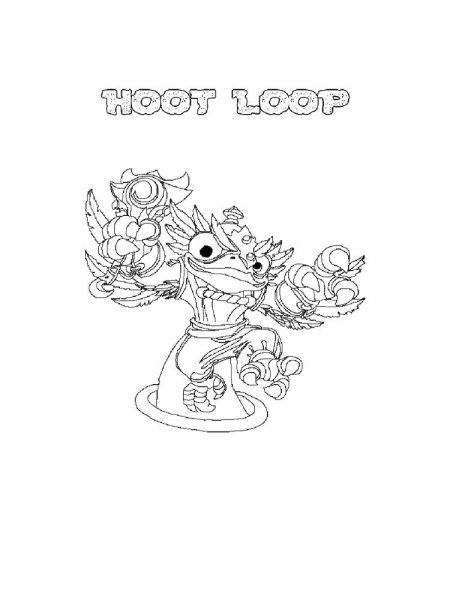 Hoot Loop coloring pages