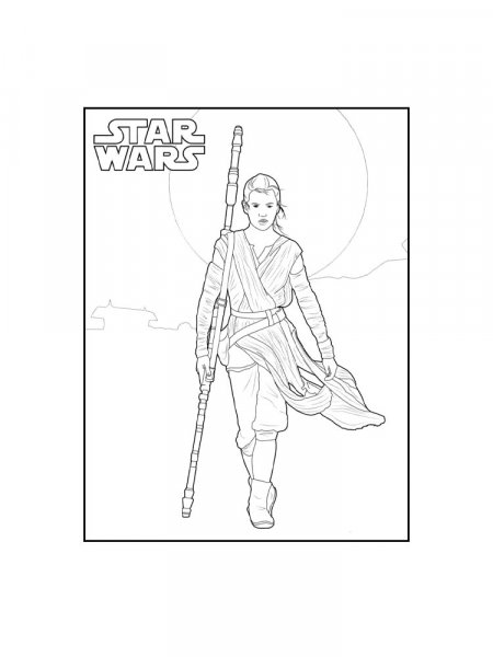 Luke Skywalker coloring pages