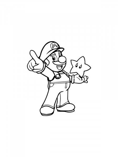 Mario coloring pages